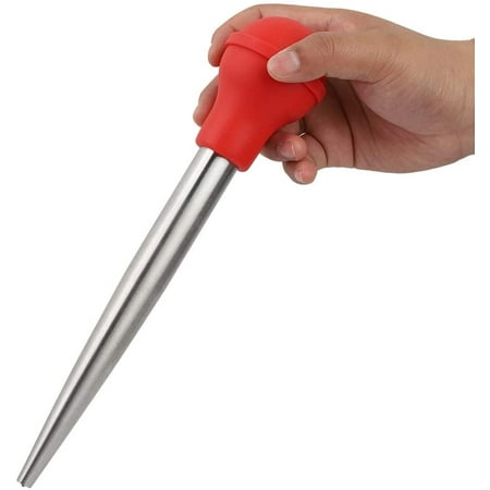 Turkey Baster,Meat Baster Set for Cooking, Food-Grade Safe Stainless ...