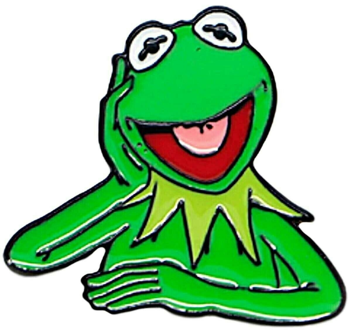 Kermit the Frog 1 Inch Tall Enamel Metal Pin - Walmart.com