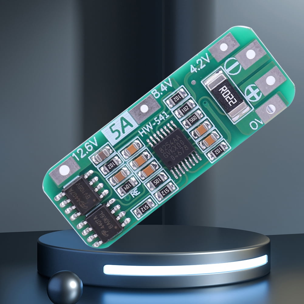 Módulo de cargador de batería de litio Li-ion 18650 BMS para motor de ...