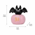 Anmrize Spooky Table Accent, Halloween Mini Pumpkin Decor, Resin Ghost ...