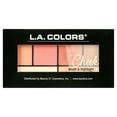 L.A. COLORS So Cheeky Blush & Highlighter, Peaches and Cream, 0.78 fl ...