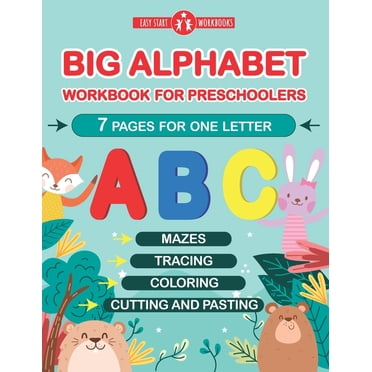 Toddler Coloring Book Ages 1-3: Fun, first alphabet abc preschool ...