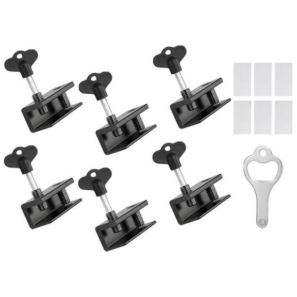 Window Lock Door Frame Lock Slide Stopper Lock Limiter for Doors No ...