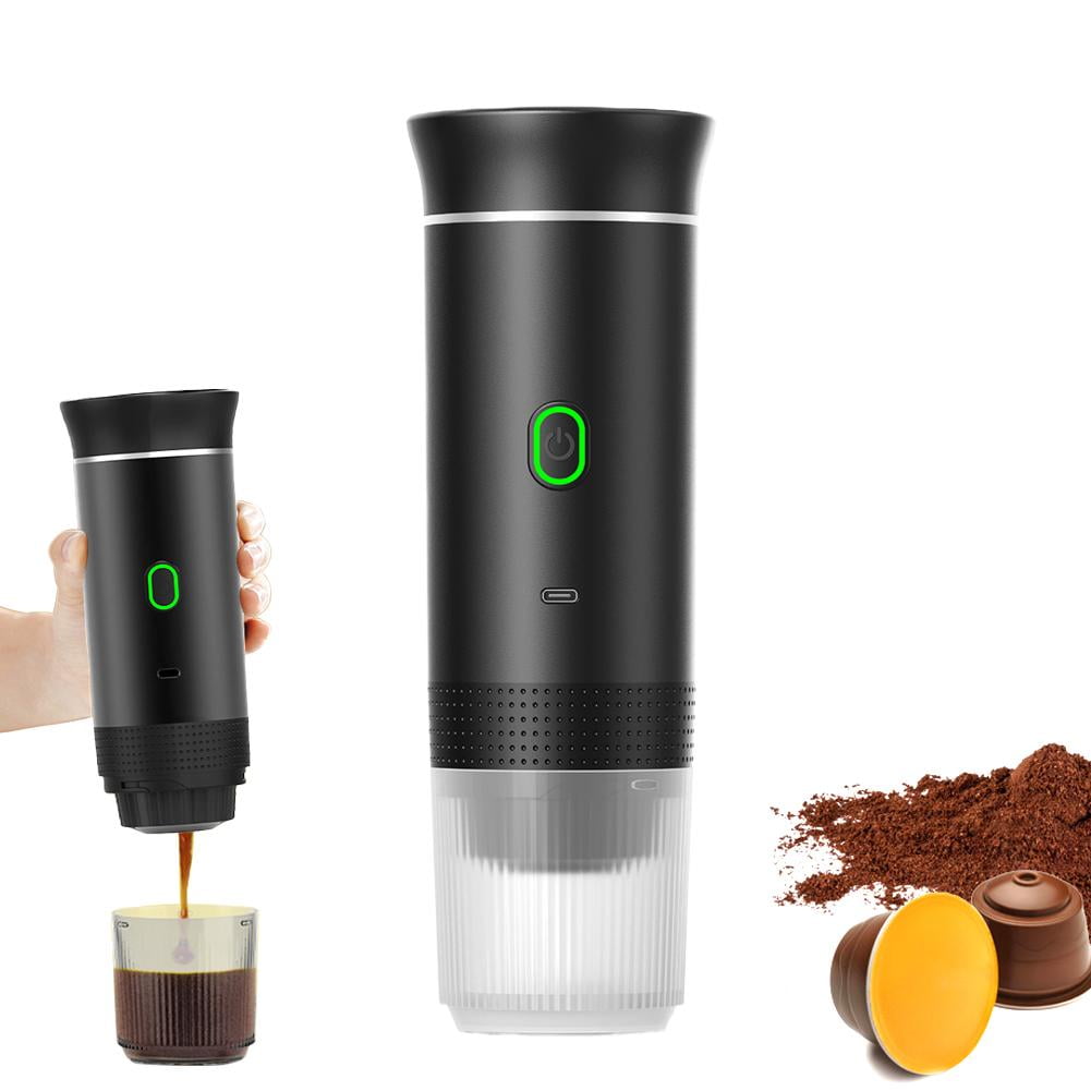 LUVCLS Cafetera espresso portátil, eléctrica e inalámbrica, para viajes ...