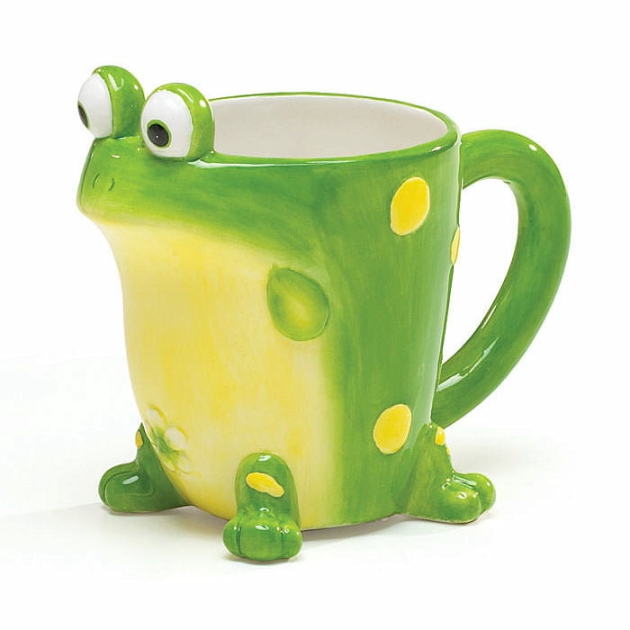 Click here for Burton + Burton Toby The Toad Ceramic Mug 10 Ounce prices