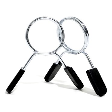 Titan Fitness 2 Pack Olympic Barbell Spring Clips, 50mm Diameter ...