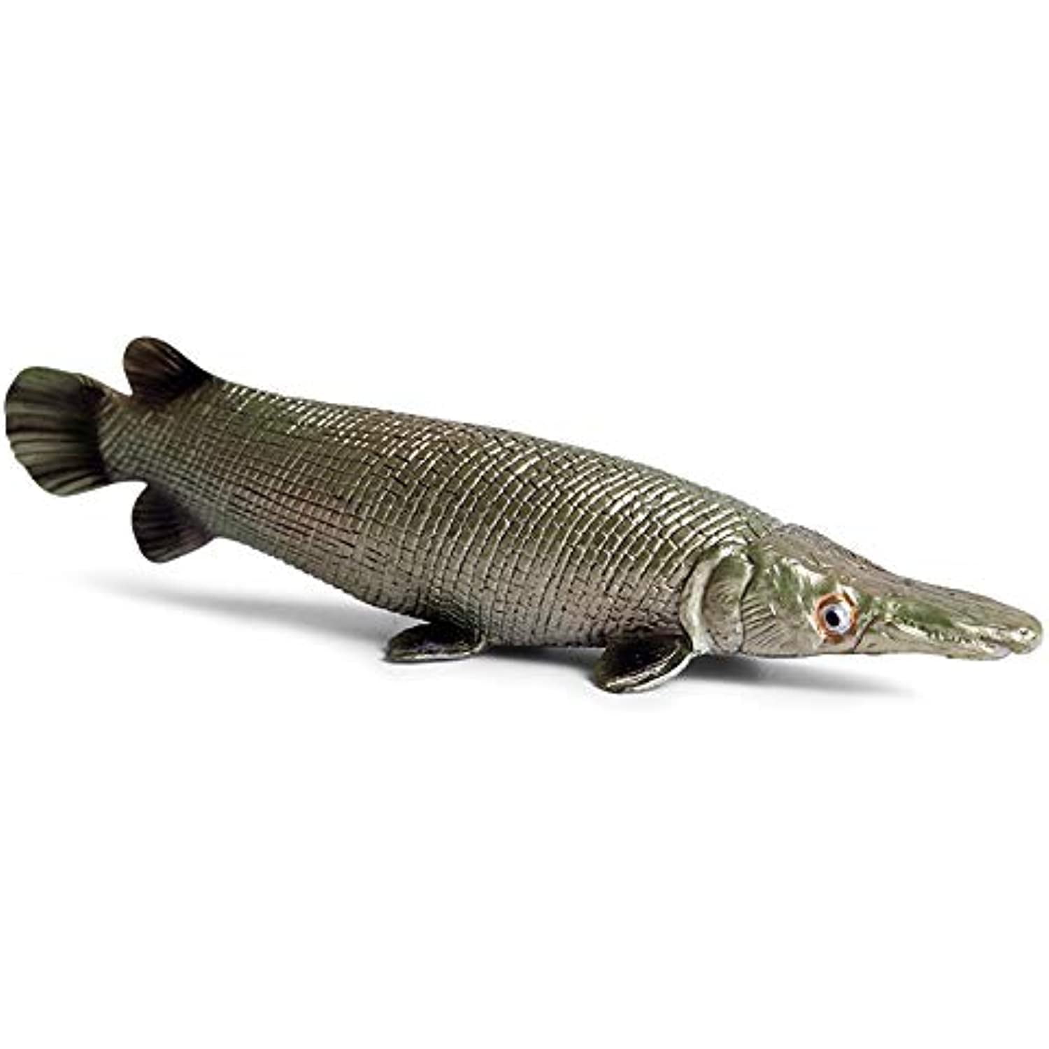 Alligator Gar Fish Figurine Simulated Alligator Gar Realistic Plastic ...