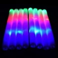 LED Light Sticks, 100 Pack 18 inch Multi Color Foam Baton with 3 Modes ...
