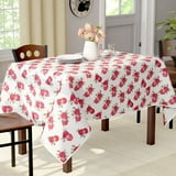 Euro Apples Design Tablecloth - Fruit Pattern for Kitchen and Dining ...