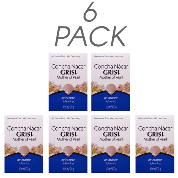 Grisi Mother of Pearl Bar Soap. Natural Skin Lightening and Dark Spot ...