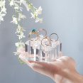 4Pcs Acrylic Ring Display Holder 3 Sizes Clear Ring Showcase Display ...