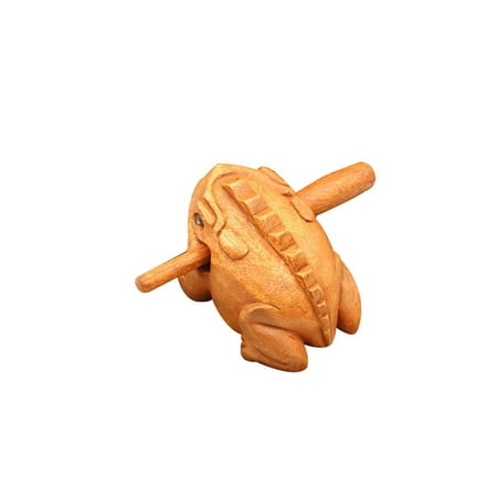 Percussion Instruments Guiro Rasp Wooden Frog With Scraper From ...