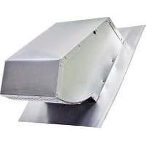 Lambro 106R 3.25-In. x 10-In. Aluminum Wall Cap - Walmart.com