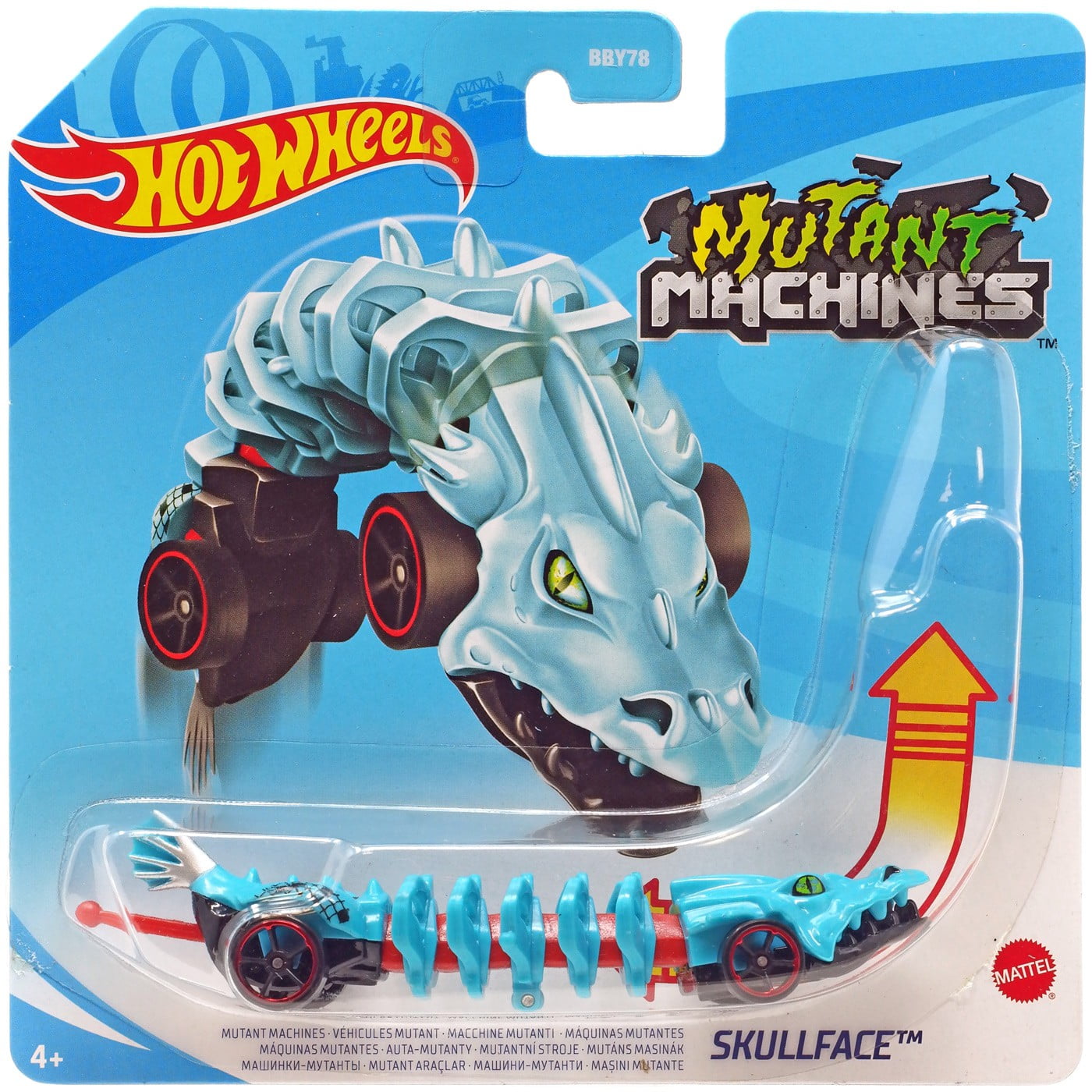 Hot Wheels Mutant Machines Skullface Diecast Car - Walmart.com