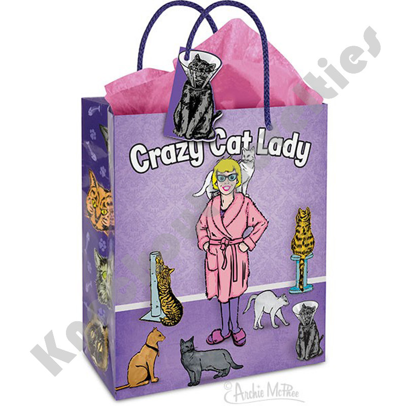 Crazy Cat Lady Gift Bag - Walmart.com - Walmart.com