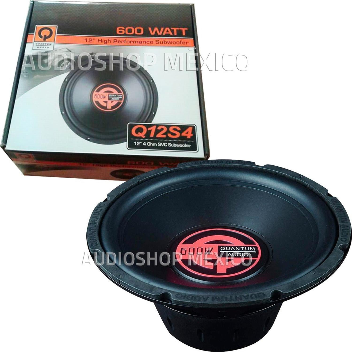 Subwoofer Quantum Q12S4 600w 12" 4 Ohms Quantum Audio Q12S4 | Walmart ...