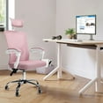 Seenda Ergonomic Office Chair with Headrest, High Back Mesh, Lumbar ...