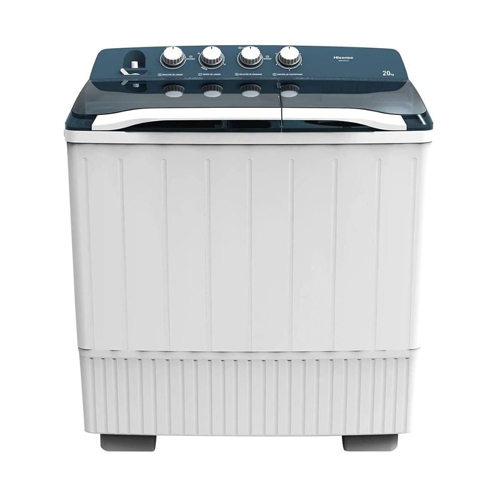 LAVADORA SEMIAUTOMATICA DOBLE TINA 20 KILOS HISENSE WSA2001P | Walmart ...