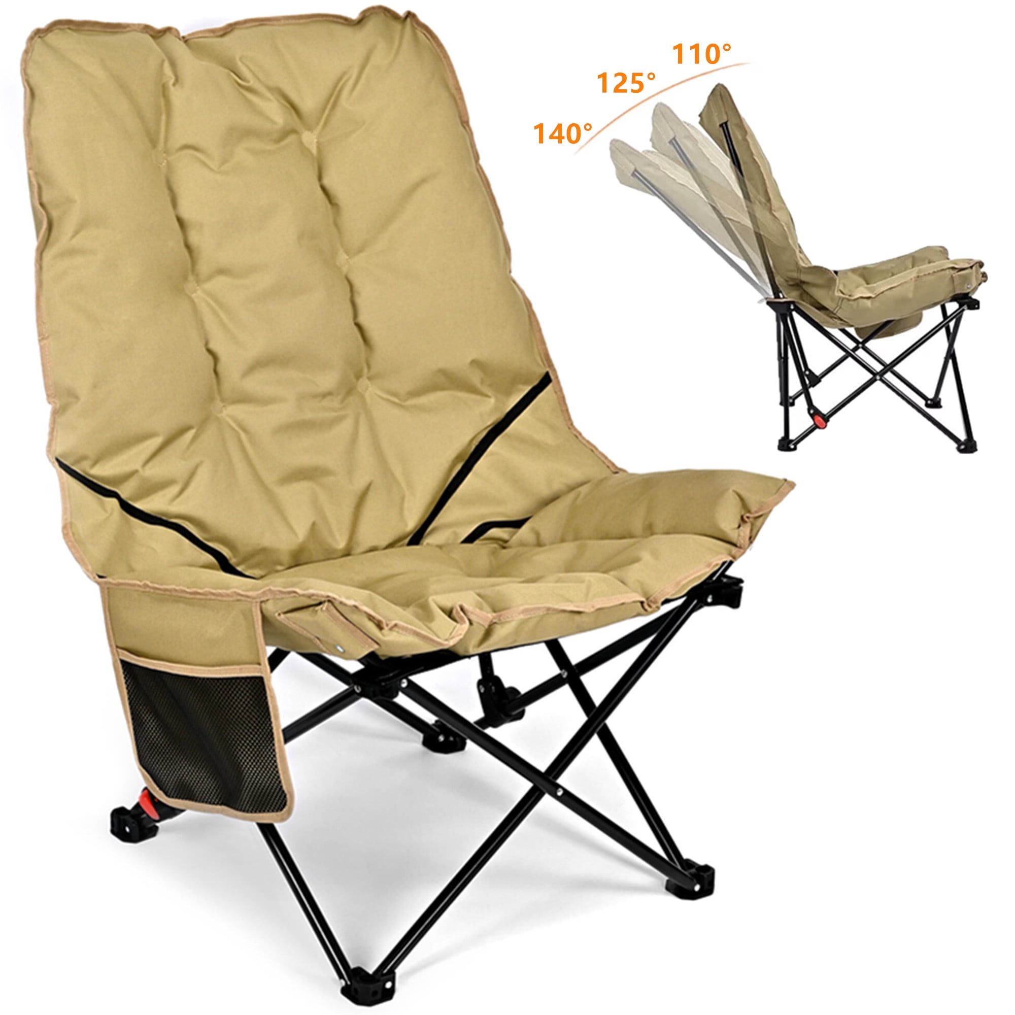 Click here for Phat! Folding Camping Chair With Wide Seat Amd Bac... prices