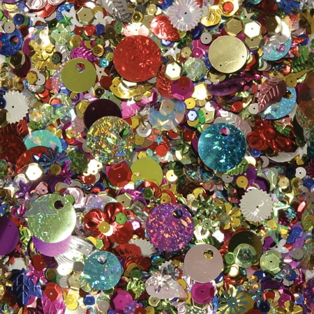 Sequins & Spangles 4oz-Assorted Shapes & Colors | Walmart Canada