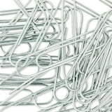 Pen+Gear Jumbo Smooth Paper Clips, Silver, 100 Count, Large Size, Easy ...