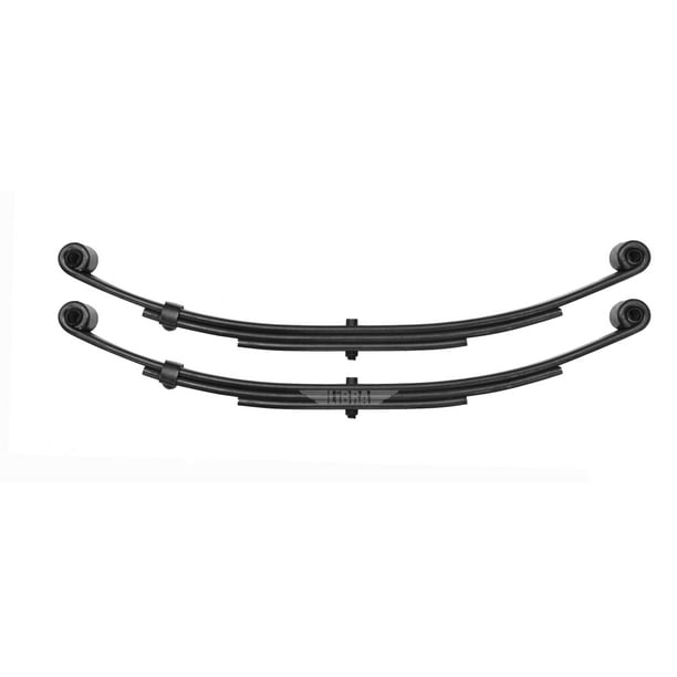LIBRA Trailer Leaf Spring 3 Leaf Double Eye 1250lbs Cap for 2500lbs ...