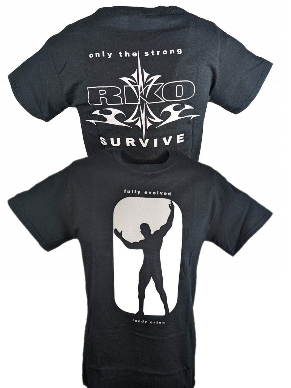 Randy Orton RKO Only the Strong Survive Mens Black T-shirt XXL ...