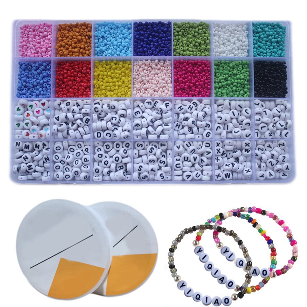 Click here for Nobrand 5000pcs Alphabet Letter Bead Set Glass Bea... prices