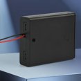 Spring-Loaded 4Slot 3A Battery Box with 6V Output, and Preinstalled ...