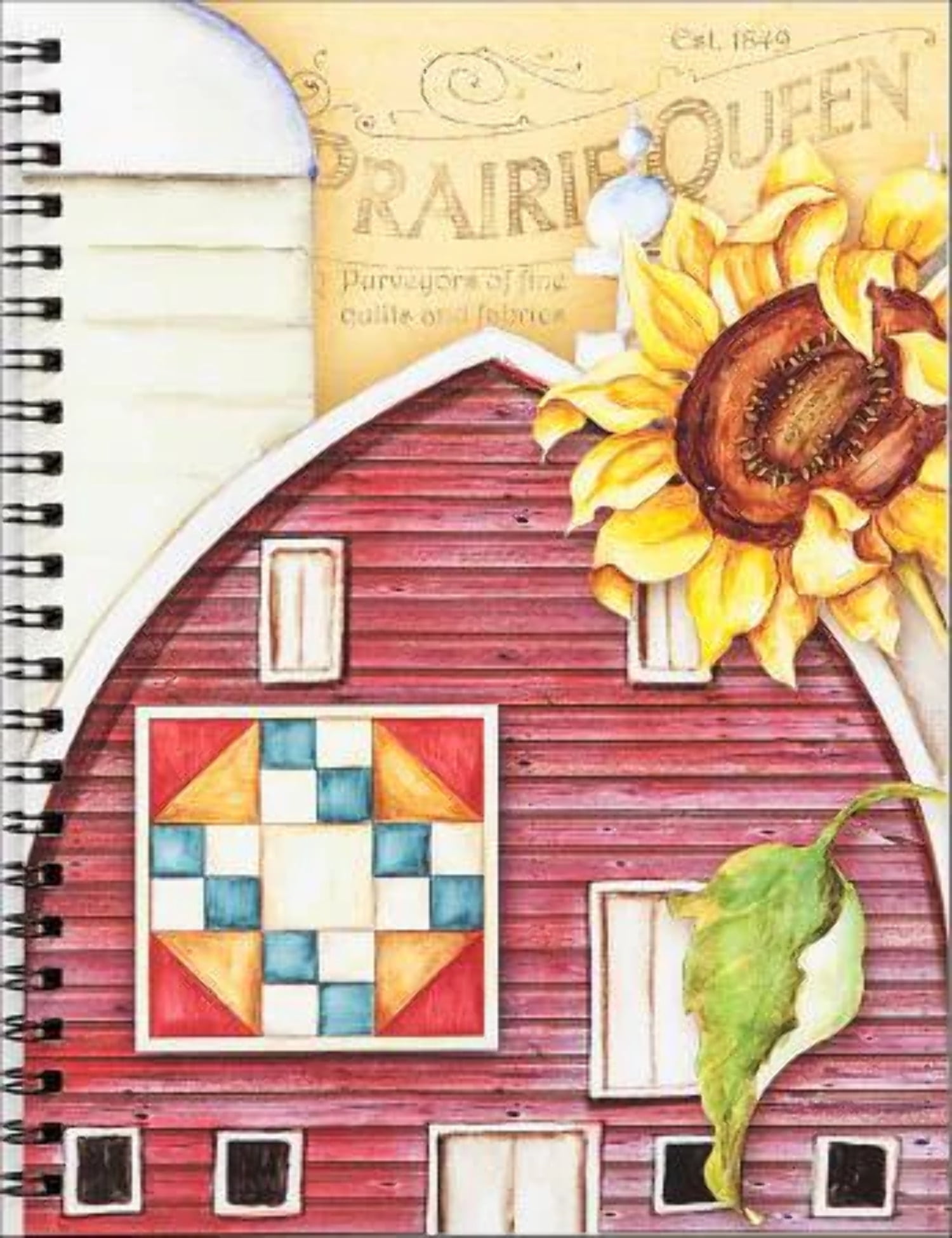 Nancy Mink's Art Quilt Prairie Queen Journal - Walmart.com