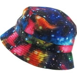 Galaxy Bucket Hat Fashion Space Print Summer Cap - Walmart.com