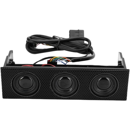 PC Front Panel Speaker, 5.25 Inch Stereo Surround Speaker STW9005 2.1 ...