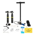Scuba Tank, 0.5L Mini Portable Diving Tank Dual Bottle, Compact ...