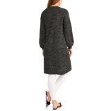 Time and Tru Women's Shaker Duster Cardigan - Walmart.com