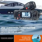Free Shipping! Standard Horizon GX1400B; Vhf 25-Watt Radio Black Fixed ...