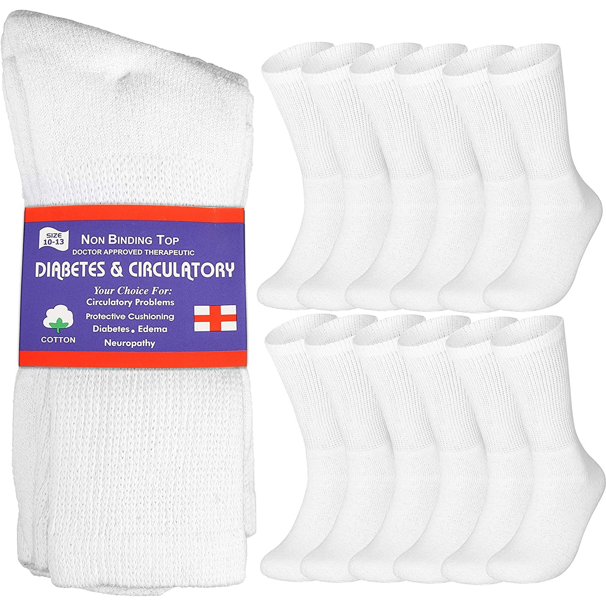 Click here for Magg Shop Diabetic Socks Mens & Women Crew Style P... prices