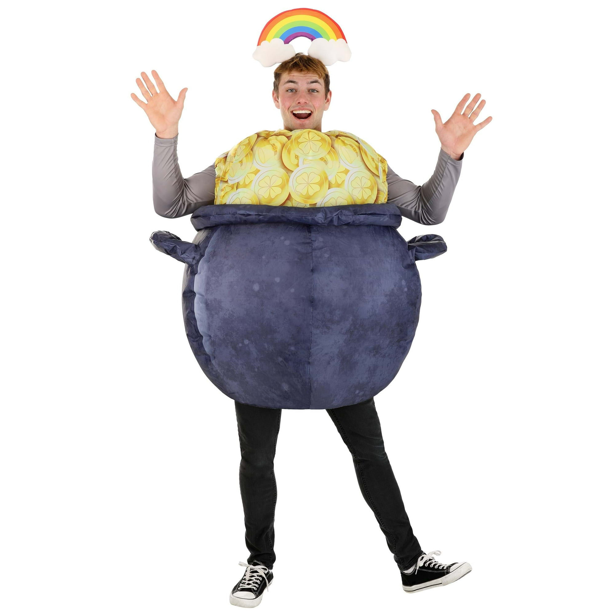Click here for Fun Costumes Adult Inflatable Pot Of Gold Costume... prices