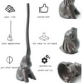 Elephant Toilet Paper Holder 16'' Cast Iron Paper Towel Holder Funny ...