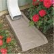 Suncast SB24 Decorative Rain Gutter Downspout Splash Block, Light Taupe ...