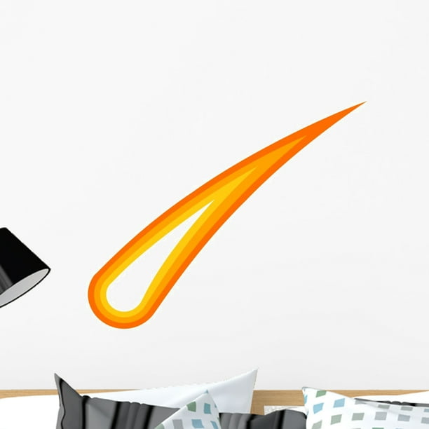 Comet Wall Decal Mural by Wallmonkeys Peel and Stick Graphic (24 in H x ...