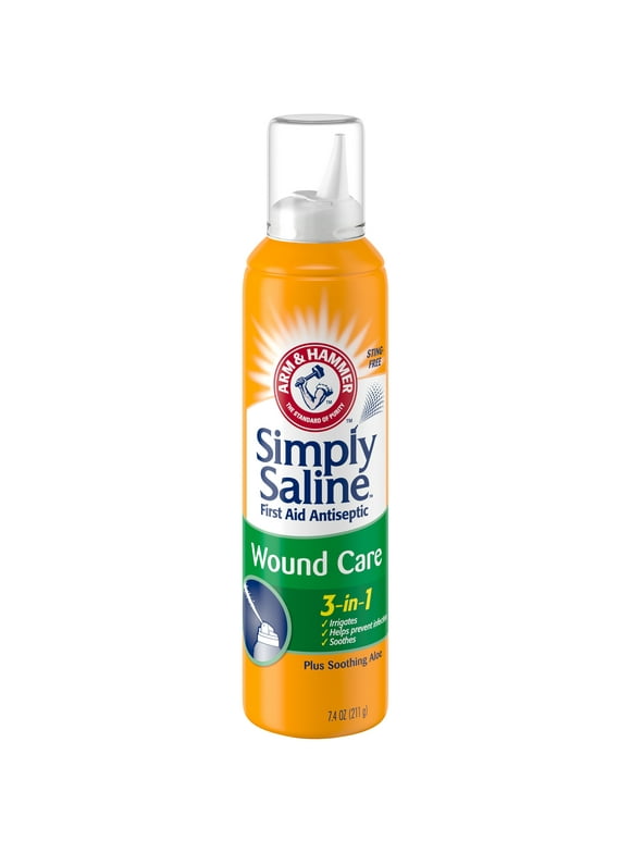 Saline Wound Wash in First Aid - Walmart.com
