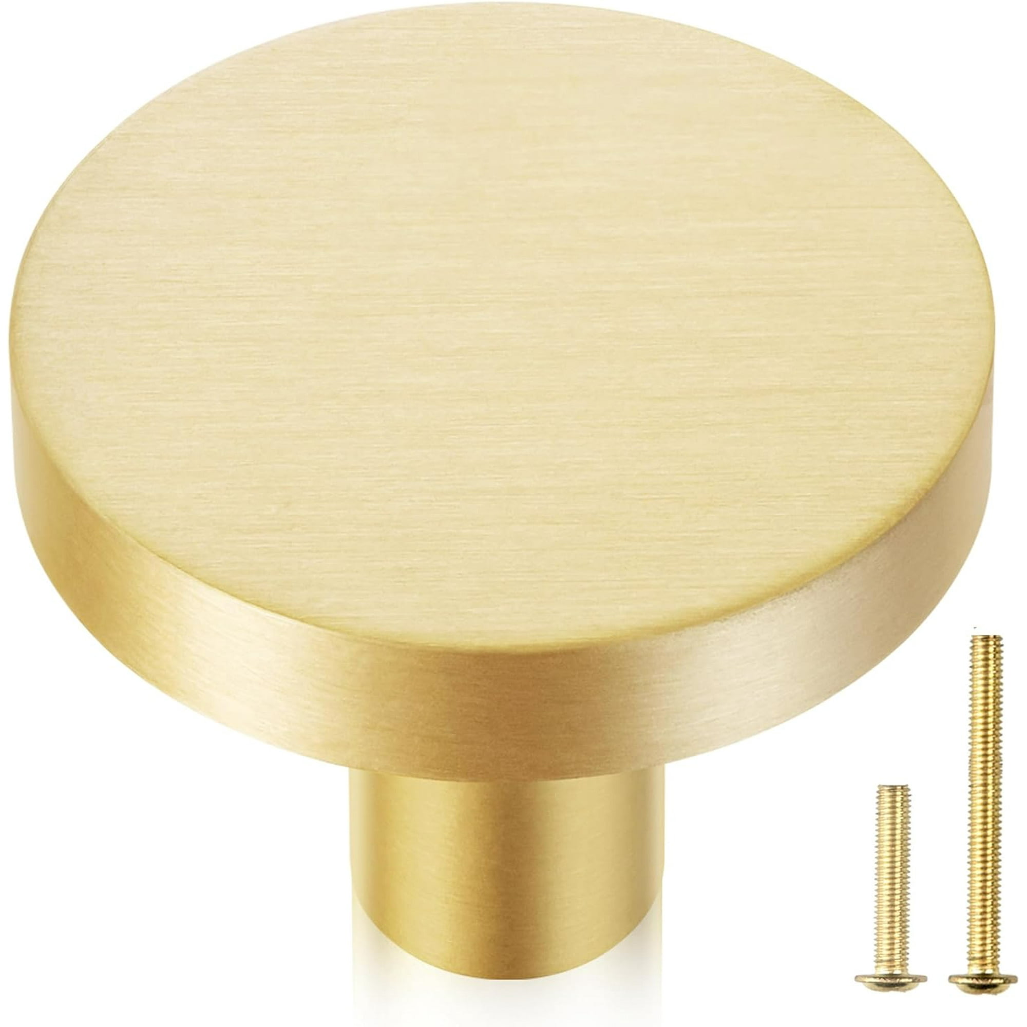 Click here for Tfixol 1pcs Modern Round Cabinet Knobs  Brushed Br... prices