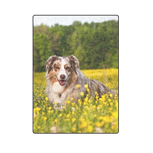 Click here for Rylablue Australian Shepherd Blanket Throw Super S... prices