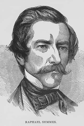 Confederate Admiral Raphael Semmes-Fine Art Canvas Print (20" x 30 ...