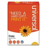 Universal Economy Office Copy Paper, 92 Bright, 20lb, 8.5 x 11, White ...