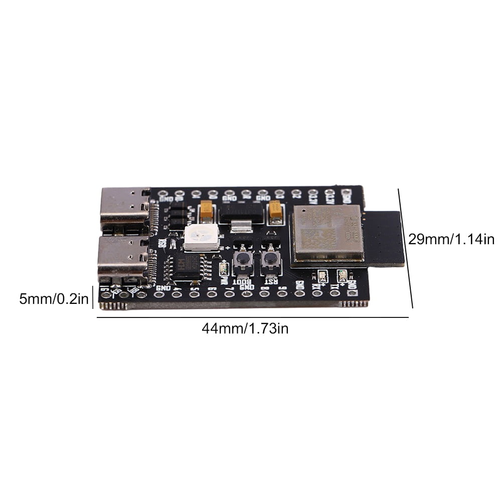 Placa ESP32/ ESP32-S3/ESP32-C3 Desarrollo Dual Type-C (ESP32-C3) | Walmart en línea