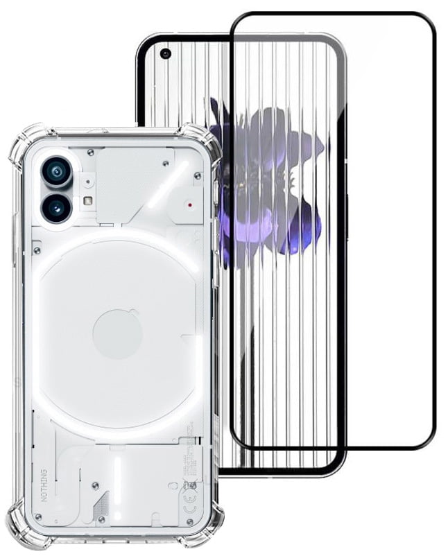 Case for Nothing Phone 1, Clear Transparent See-Thru Flex Gel TPU Skin ...