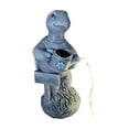 Tusihei Solar Garden Outdoor Statue, Bunny Lighting Ornament with ...
