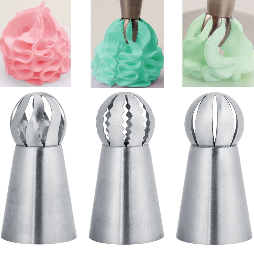 Click here for Fyydes Piping Tips  3 Pack Russian Cake Decorating... prices