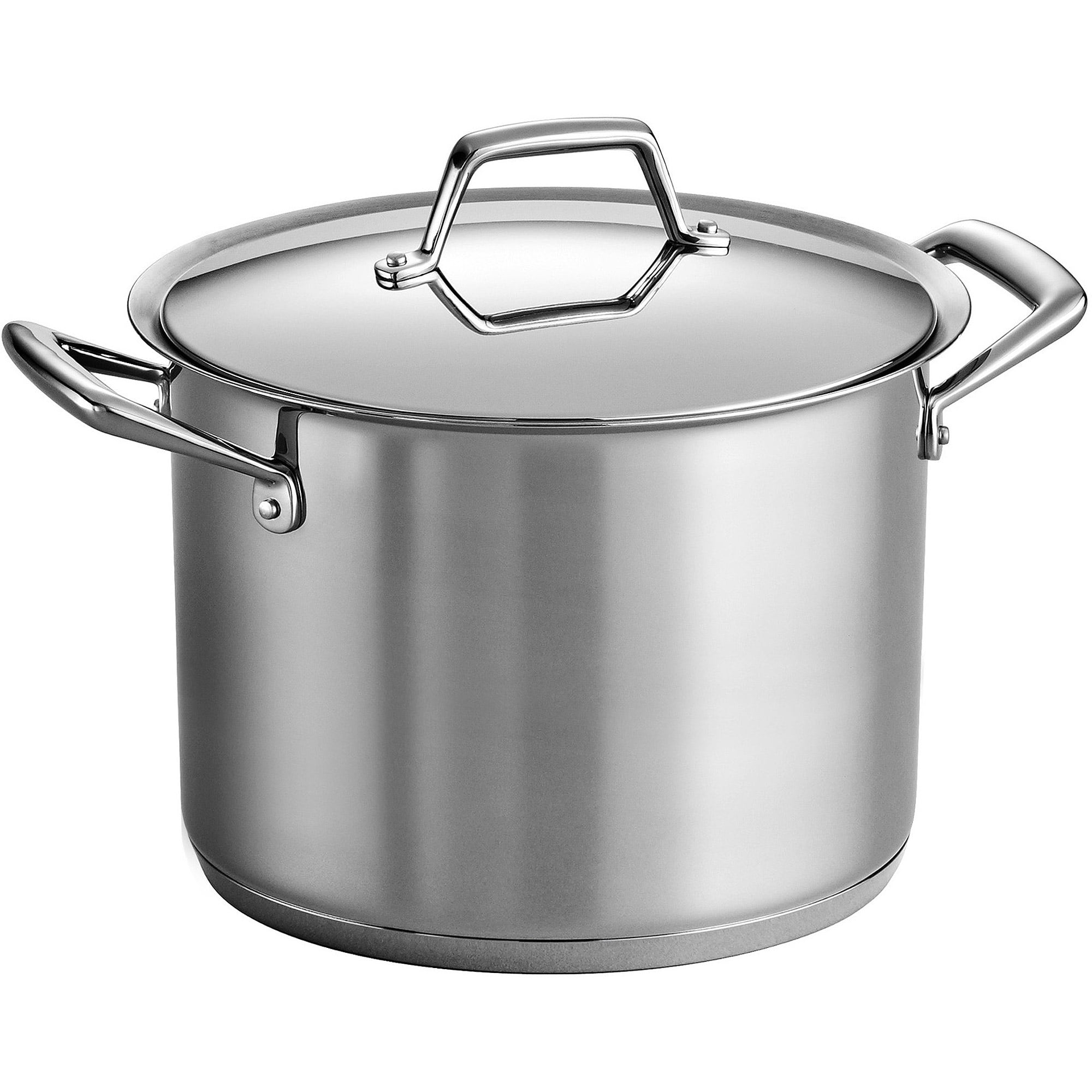 Tramontina Gourmet Prima 8-Quart Covered Stock Pot with Tri-Ply Base ... Tramontina Gourmet Prima 8-Quart Covered Stock Pot with Tri-Ply Base ...